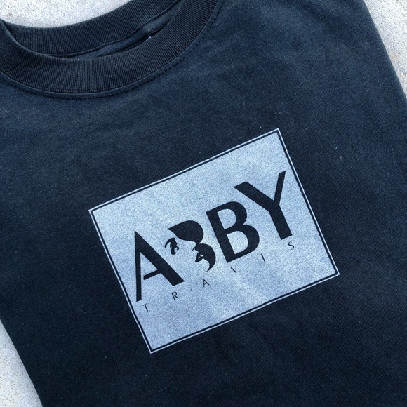 Shirts | Vtg Abby Travis Silver Logo Tee Legendary Bassist Size Large ...